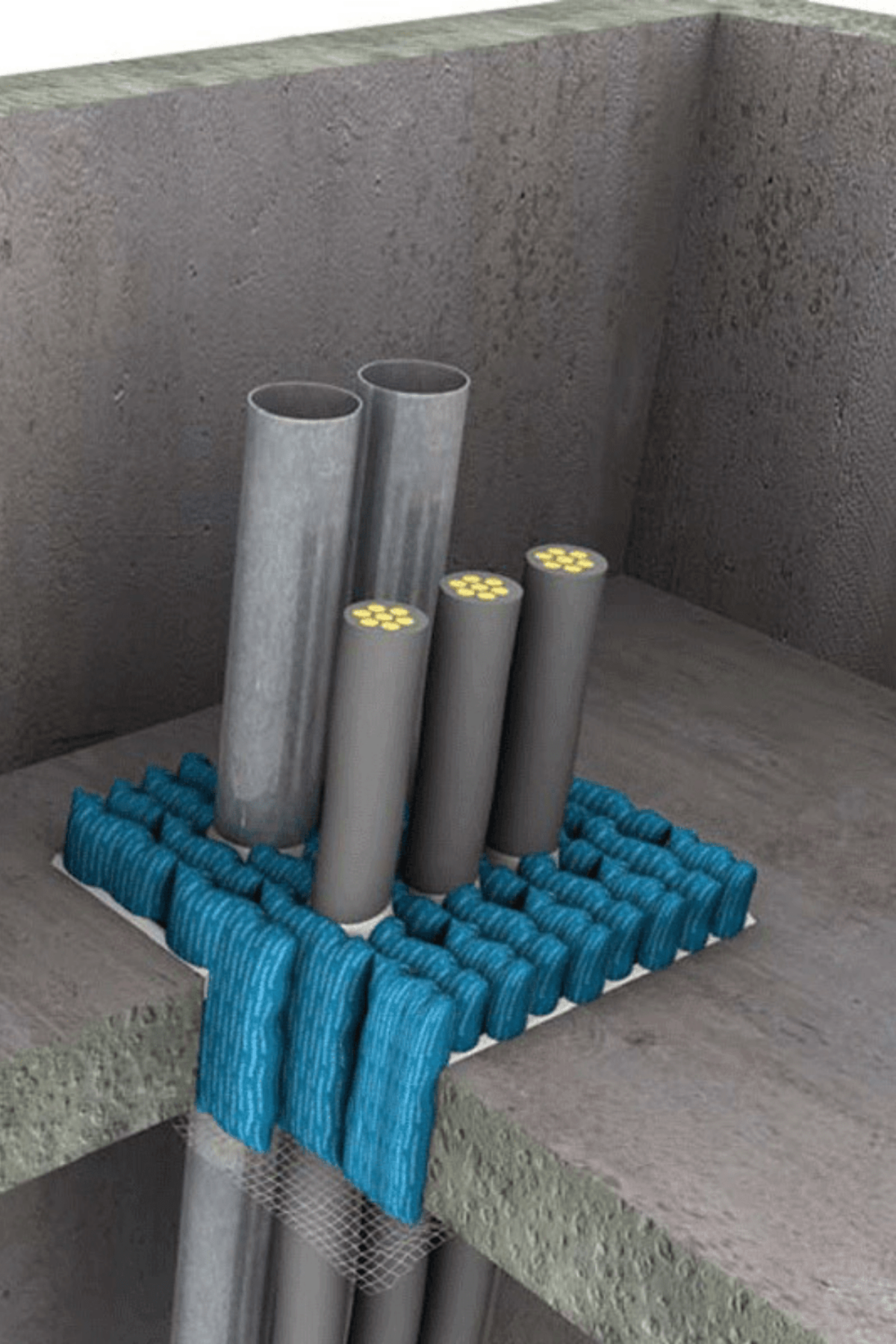 Firestop System for Fire Penetrations | Progressive Materials Fire Pillows